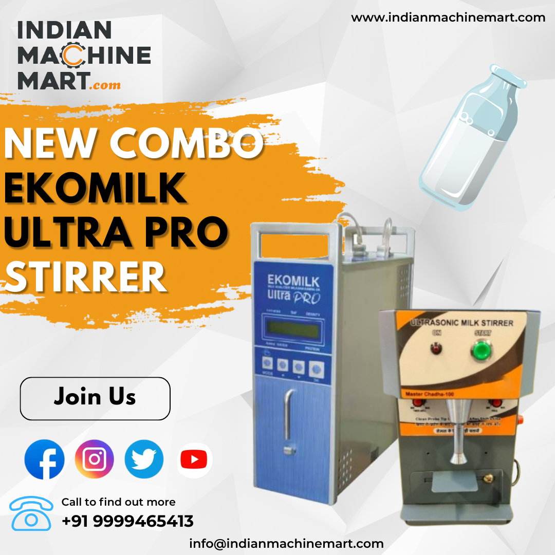 New Combo Ekomilk Ultra Pro Stirrer | Indian Machine Mart – IMM Blog